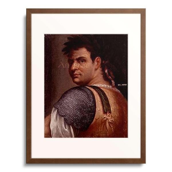 Artist:  Janssens v.Nuyssen, Abraham,1573/74-1632 Imagetitle:  Bildnis des romischen Kaisers Titus Flavius Vespasian (39...