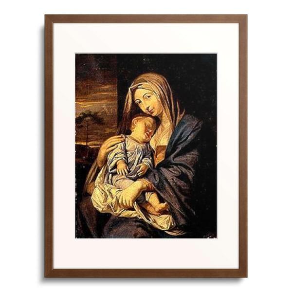 作家名:フィリップ・ド・シャンパーニュArtist: Champaigne, Philippe de (zugeschrieben) 国籍:フランスジャンル :バロックImagetitle:Madonna mit Kind. Dimensi...