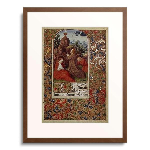 Artist:  Handschrift Imagetitle:  Christus am Olberg. Aus einem franzos. Stundenbuch. Memb.II 176, 32v Location:  Gotha,...