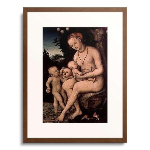 作家名： ルーカス・クラナハ (1472年 - 1553年)国籍： ドイツジャンル： 北方ルネサンス Artist:  Cranach the Elder, Lucas,1472-1553 Imagetitle:  Charity. Loc...