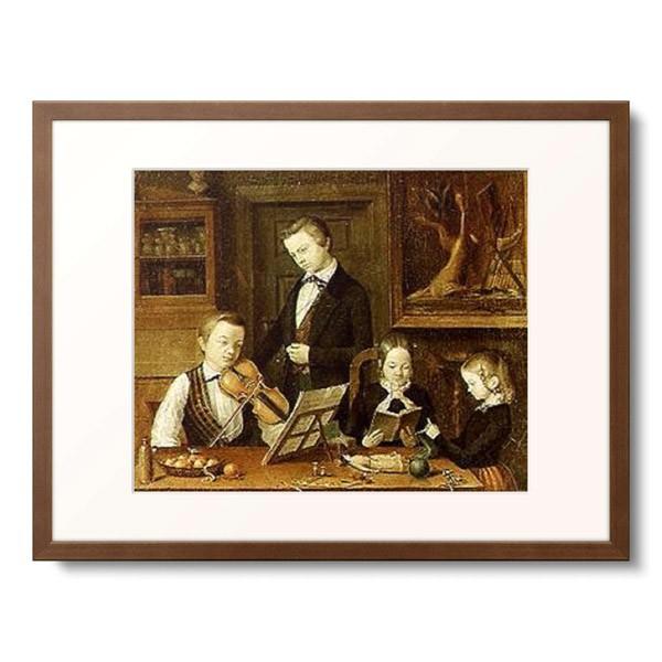 Artist:  Greger, C.,1829-1849 Imagetitle:  Die vier Kinder des Kommerzienrat Herting. 1849. Location:  Weimar, Kunstsamm...