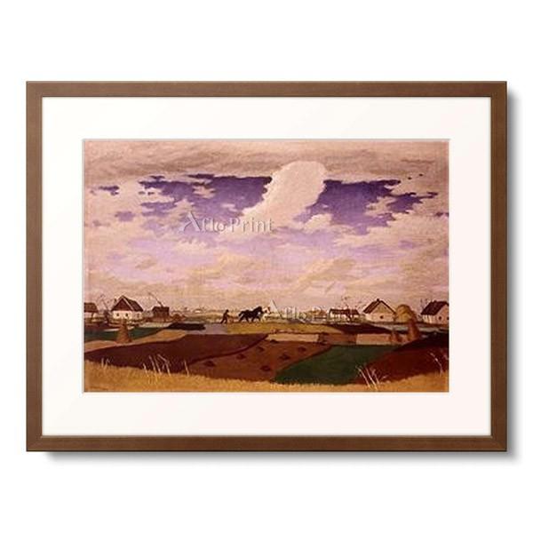 Artist:  Fenyes, Adolf,1867-1945 Imagetitle:  Pflugen mit Pferden im Fruhling. Location:  Budapest, Ungarische Nationalg...