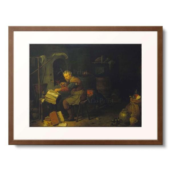 Artist:  Ryckaert III., David,1612-1661 Imagetitle:  The alchemist. Location:  Budapest, Museum der bildenden Kunste