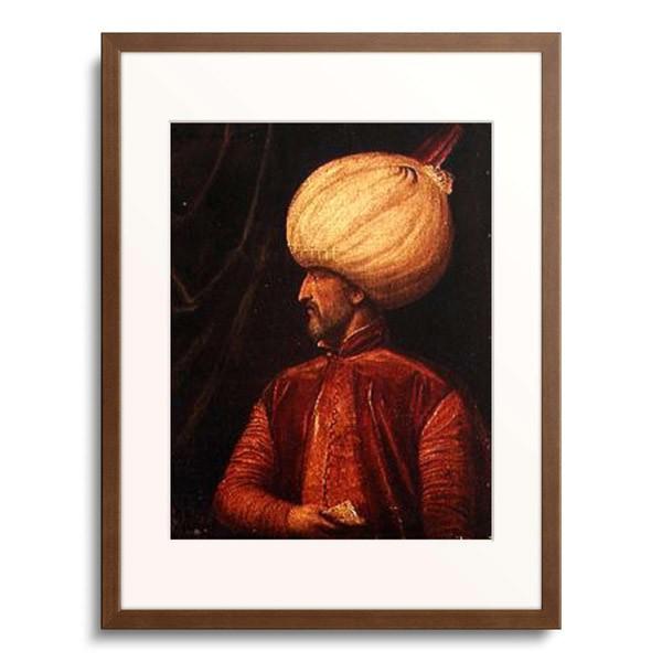 Artist:  Tizian (Nachfolger) Imagetitle:  Bildnis des Sultan Suleiman II.