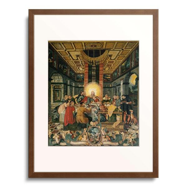 Artist:  Goding the Elder, Heinrich,1531-1606 Imagetitle:  Das letzte Abendmahl. Mitteltafel vom Altar der Frauenkirche ...