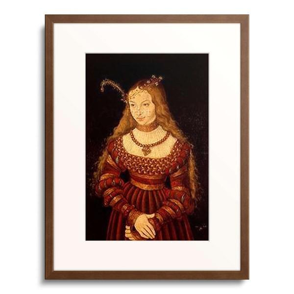 作家名： ルーカス・クラナハ (1472年 - 1553年)国籍： ドイツジャンル： 北方ルネサンス Artist:  Cranach the Elder, Lucas,1472-1553 Imagetitle:  Sibylle von ...