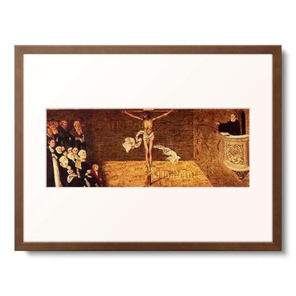 作家名： ルーカス・クラナハ (1472年 - 1553年)国籍： ドイツジャンル： 北方ルネサンス Artist:  Cranach the Elder, Lucas,1472-1553 Imagetitle:  Der predigen...