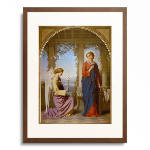 Artist: Amaury-Duval, Eugene-Emmanuel,1808-1885 Imagetitle: The Annunciation. 1860 Dimensions: 170 x 125 cm Medium: Oil/...