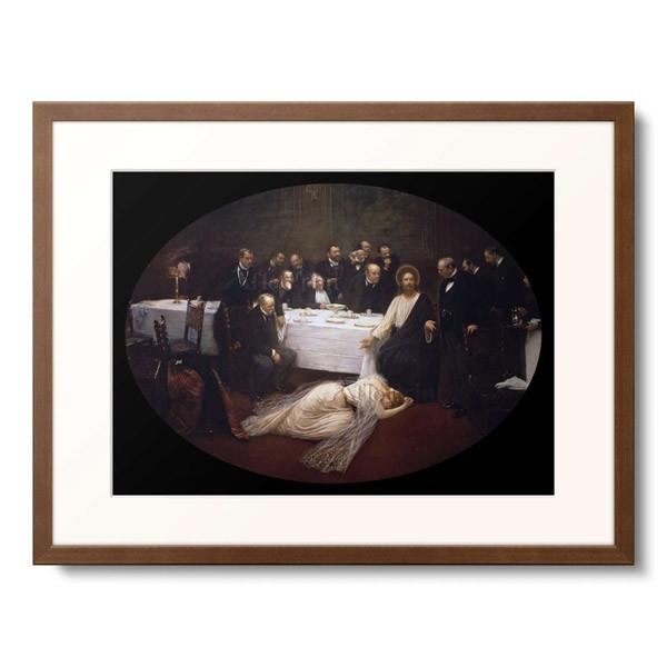 Artist: Beraud, Jean,1849-1936Imagetitle: Jesus und Maria Magdalena unter den Pharisaern. 1891.Dimensions: 104 x 131 cmL...