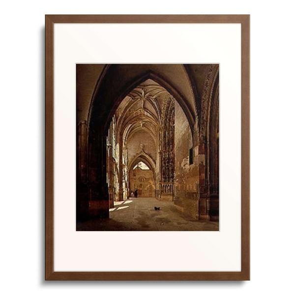 Artist:  Bouhot, Etienne,1825-1905 Imagetitle:  Portalvorbau der Kirche St.Germain in L'Auxerrois. 1831. Dimensions:  10...