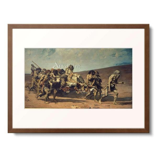 Artist:  Cormon, Fernand,1845-1924 Imagetitle:  Cain, No. 21 The Conscience, from 'The Legend of the Centuries' by Victo...
