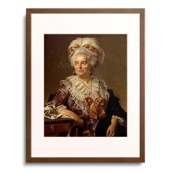 作家名： ジャック＝ルイ・ダヴィッド  ( 1748年 - 1825年 ) タイトル：「ペクール夫人の肖像」フランスの画家ジャンル： 新古典主義 所蔵：ルーヴル美術館Artist:  David, Jacques Louis,1748-18...