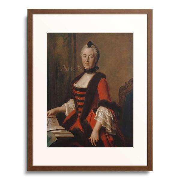 Artist:  Rotari, Pietro Antonio,1707-1762 Imagetitle:  Maria Antonia Walpurgis, Kurprinzessin von Sachsen, Tochter Karls...