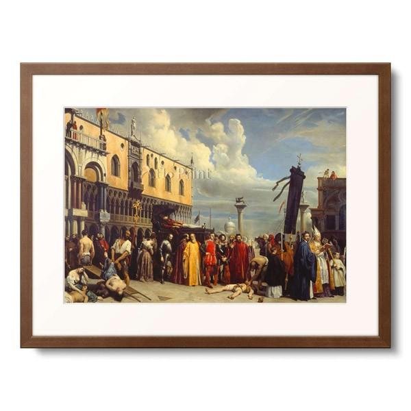 所蔵：ルーヴル美術館Artist:  Hesse, Alexandre Jean-Baptiste,1806-1879 Imagetitle:  Funerary honours given to Titian who died in Ve...