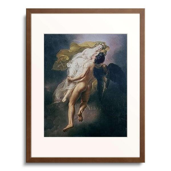 Artist:  Lancrenon, Joseph Ferdinand,1794-1874 Imagetitle:  Boreas entfuhrt Orythia. Location:  Montargis, Musee Girodet