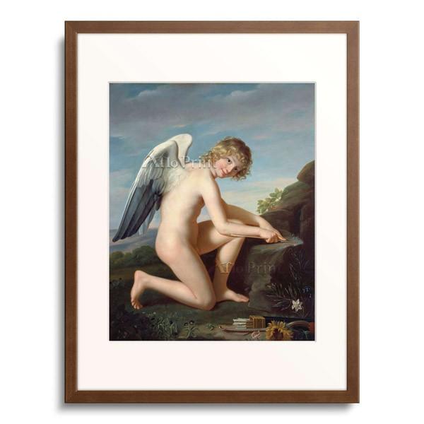 Artist:  Lefebvre, Jules Joseph,1836-1912 Imagetitle:  Amor beim Scharfen seiner Pfeile. 1898. Dimensions:  132 x 155 cm...