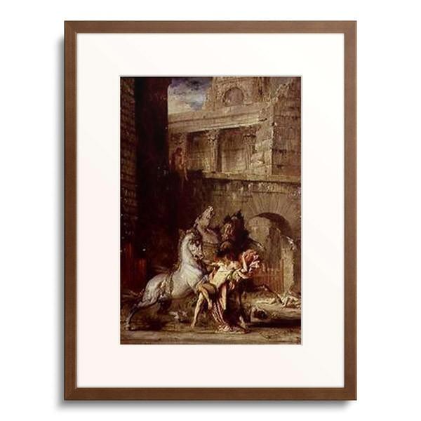 作家名:ギュスターヴ・モロー  ( 1826年 - 1898年 ) 国籍:フランス ジャンル　:象徴主義 Artist: Moreau, Gustave,1826-1898 Imagetitle:Die Pferde des Diomede...
