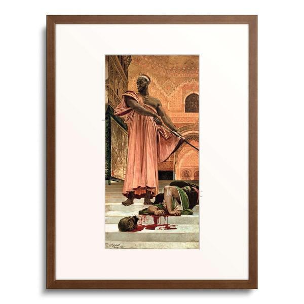 Artist:  Regnault, Henri Alexandre G,1843-1871 Imagetitle:  Hinrichtung wahrend der maurischen Herrschaft in Granada. 18...