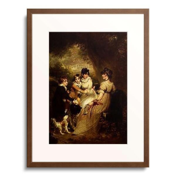 Artist:  Beechey, Sir William,1753-1839 Imagetitle:  Mrs.Raymond Symonds mit ihren Kindern. Location:  Sotheby's London