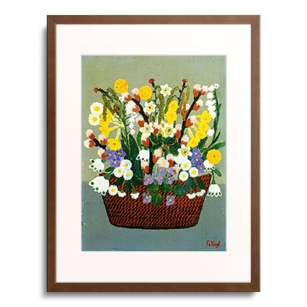 Artist:  Voigt, Friederike Imagetitle:  Blumenkorbchen. Location:  Private Collection