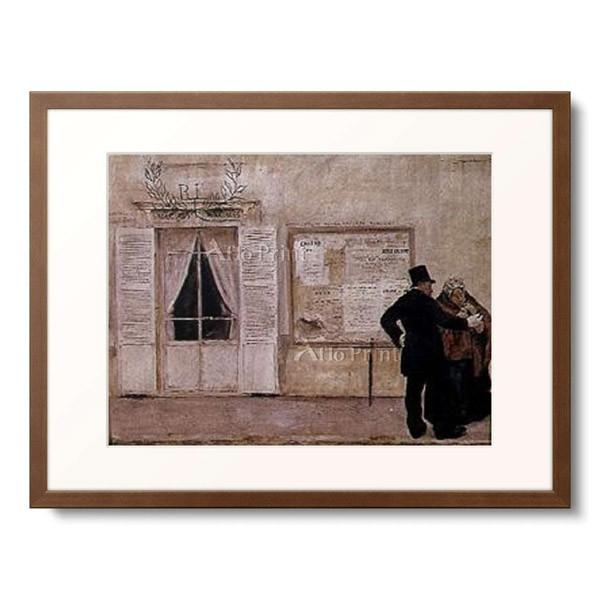 作家名： ジャン=フランソワ・ラファエリ  ( 1850年 - 1924年 ) タイトル：「Die ersten Hochzeitsgaste」フランスの画家ジャンル： 印象派 Artist:  Raffaelli, Jean Franco...