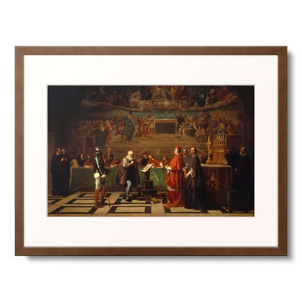 所蔵：ルーヴル美術館Artist:  Robert-Fleury, Joseph Nicolas,1797-1890 Imagetitle:  Galileo Galilei vor der Inquisition im Vatikan 1...