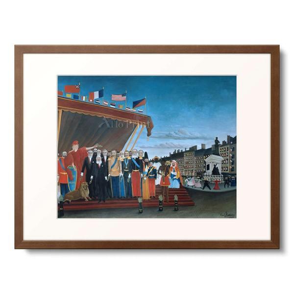 作家名:アンリ・ルソー  ( 1844年 - 1910年 ) 国籍:フランス ジャンル:印象派　素朴派　ナイーヴ派Artist: Rousseau, Henri,1844-1910 Imagetitle:The Representative...