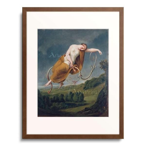 Artist:  Tischbein, Johann Heinrich Wilhelm,1751-1829 Imagetitle:  Schwebende Nymphe. Dimensions:  27 x 33 cm Location: ...
