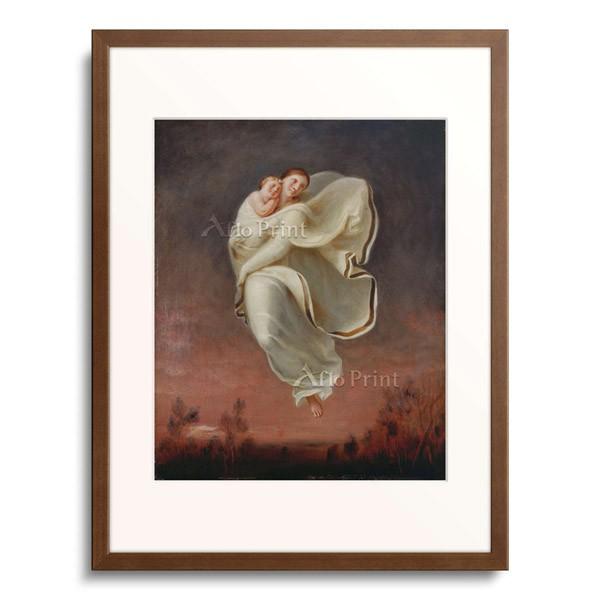 Artist:  Tischbein, Johann Heinrich Wilhelm,1751-1829 Imagetitle:  Schwebende weibliche Figur mit einem schlafenden Kind...