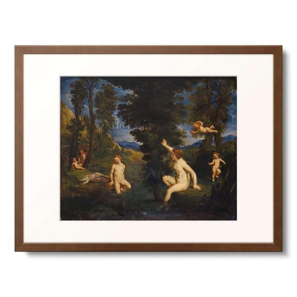 作家名:フランチェスコ・アルバーニArtist:Albani, Francesco,1578-1660 Imagetitle:The Nymph Salmacis and the Hermaphrodite. Dimensions:61 x...