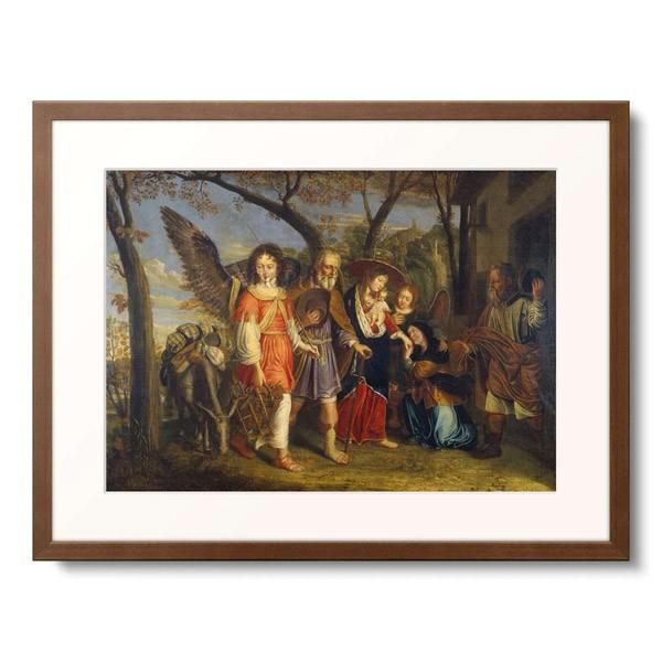 作家名:ウォルフガング・ハイムバッハArtist:Heimbach, Wolfgang,um 1615-1678 Imagetitle:Ruckkehr der Heiligen Familie aus Agypten. 1657. Dim...