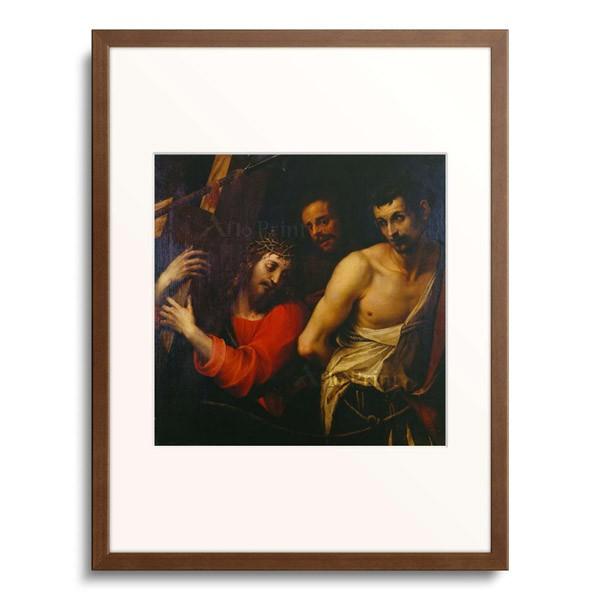 Artist:  Ligozzi, Giacomo,um1547-1626 Imagetitle:  Die Kreuztragung. Dimensions:  111,5 x 112,5 cm Location:  Landesmuse...