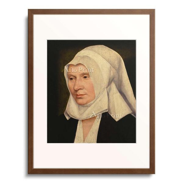 Artist:  Massys, Quinten,1465/66-1531 Imagetitle:  Bildnis der Maria Denis. Dimensions:  33 x 28 cm Medium:  Oil on oakw...