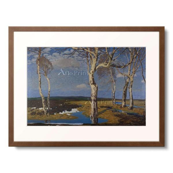 Artist:  Overbeck, Fritz,1869-1909 Imagetitle:  Birch trees in Worpswede. 1908 Dimensions:  128 x 190 cm Location:  Land...