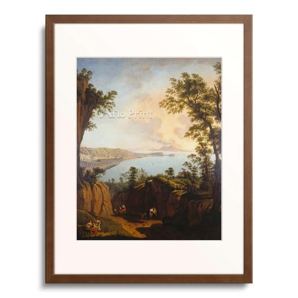 Artist:  Strack, Ludwig Philipp,1761-1836 Imagetitle:  Der Golf von Neapel mit Blick auf den Vesuv. um 1800. Dimensions:...