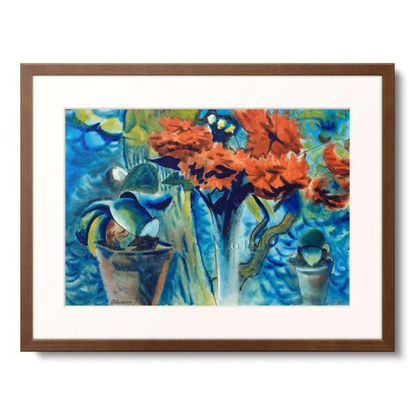 Artist:  Stuckenberg, Fritz,1881-1944 Imagetitle:  Stilleben mit Blumen. Dimensions:  38 x 54 cm Medium:  watercolour Lo...