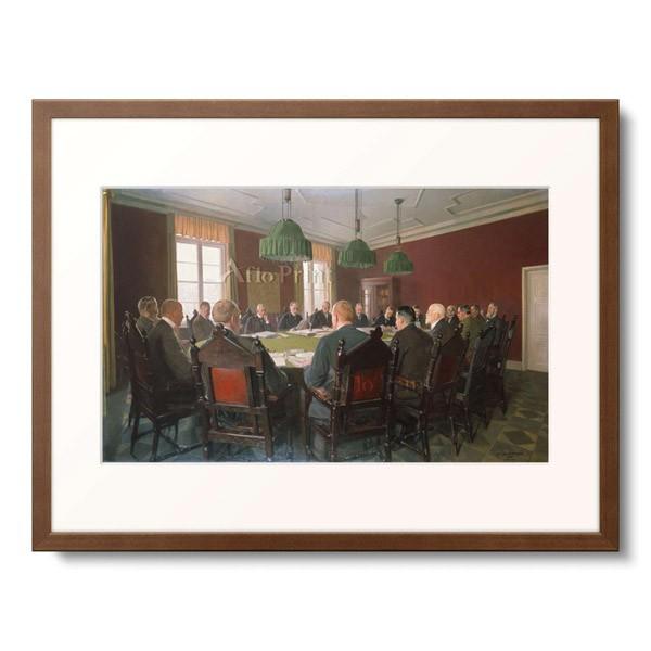 Artist:  Winter, Bernhard,1871- Imagetitle:  Financial Committee of the Old State Parliament. (Der Finanzausschus des al...