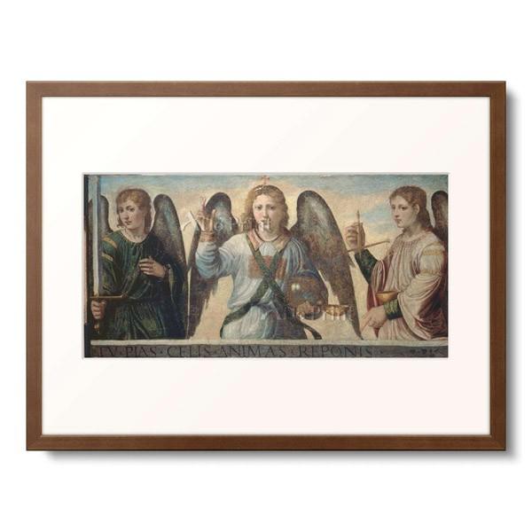 Artist:  Anonym (Venezianisch oder Bergamesisch) Imagetitle:  The three archangels. Dimensions:  66 x 131 cm Location:  ...