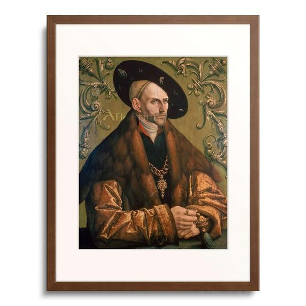 Artist:  Cornelisz.van Amsterdam, Jakob,1470-1533 Imagetitle:  Bildnis des Grafen Edzard I. von Ostfriesland. Dimensions...