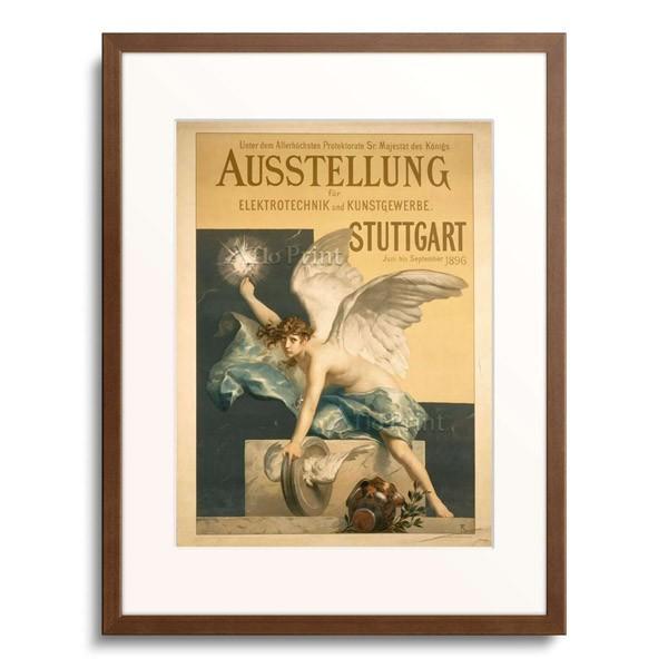 Artist:  Plakatkunst Imagetitle:  Ausstellungsplakat Elektrotechnik und Kunstgewerbe 1896, von Ferdinand Keller Dimensio...