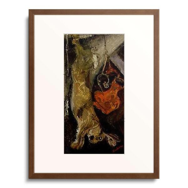 Artist:  Soutine, Chaim,1894-1943 Imagetitle:  Toter Hase. Location:  Paris, Musee de l'Orangerie