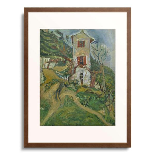 Artist:  Soutine, Chaim,1894-1943 Imagetitle:  The white house. Location:  Paris, Musee de l'Orangerie