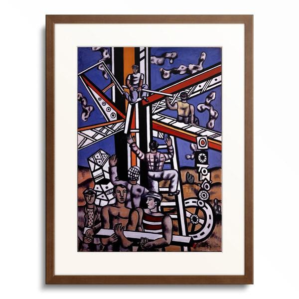 作家名： フェルナン・レジェ ( 1881年 - 1955年 ) フランスの画家ジャンル ： キュビズム Artist: Leger, Fernand,1881-1955 Imagetitle: Konstruktion. 1950. Lo...