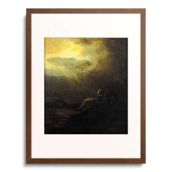 作家名:アールト・デ・ヘルデル,Artist:Gelder, Aert de,1645-172 Imagetitle:Himmelfahrt Christi. Dimensions:68,5 x 59 cm Medium:On Canvas...