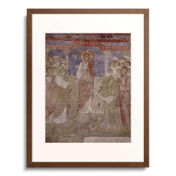 Artist:  Fresko,11.Jahrhundert Imagetitle:  Christus treibt in der Synagoge von Kapernaum einen Damon aus einem Location...