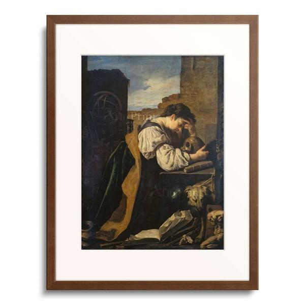 所蔵：ルーヴル美術館Artist:  Fet(t)i, Domenico,1589(?)-1623 Imagetitle:  Die Melancholie. Um 1621/1623. Dimensions:  171 x 128 cm ...