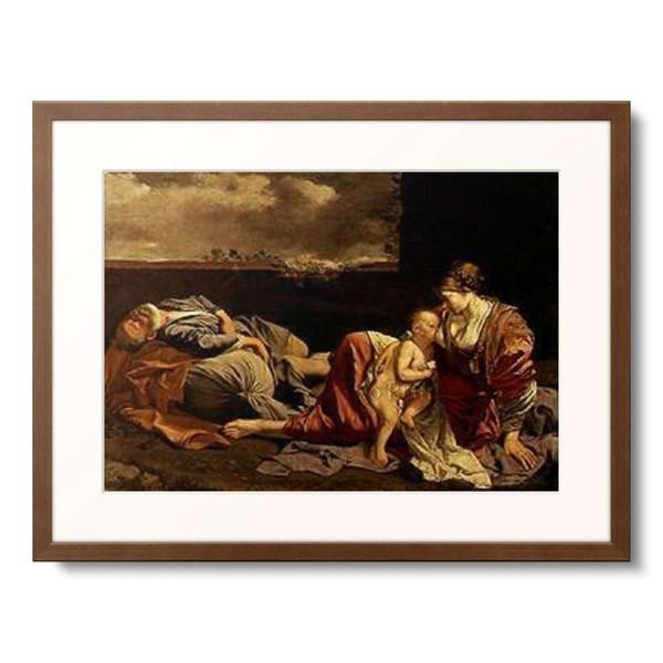 所蔵：ルーヴル美術館Artist:  Gentileschi, Orazio,1563-1639 Imagetitle:  Die Ruhe der hl.Familie auf der Flucht nach Agypten. 1628....