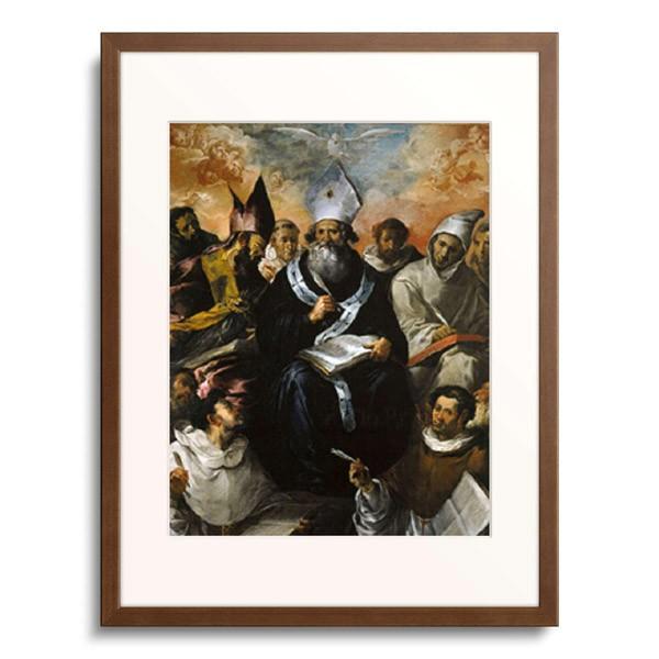所蔵：ルーヴル美術館Artist:  Herrera d.A., Francisco de,um1576-1656 Imagetitle:  Der hl.Basilius diktiert seine Lehre. Dimensions:...