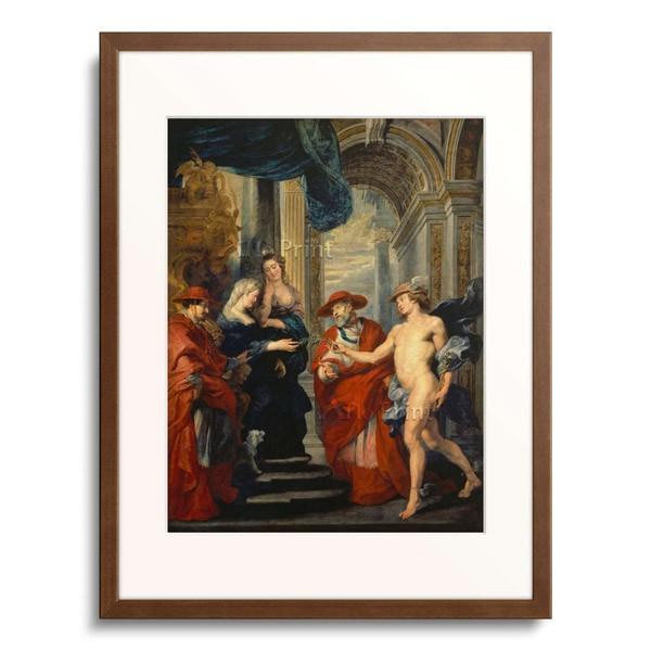 作家名： ピーテル・パウル・ルーベンス ( 1577年 - 1640年 )国籍： フランドル ジャンル　： バロック所蔵：ルーヴル美術館Artist:  Rubens, Peter Paul Imagetitle:  Medici-Zykl...