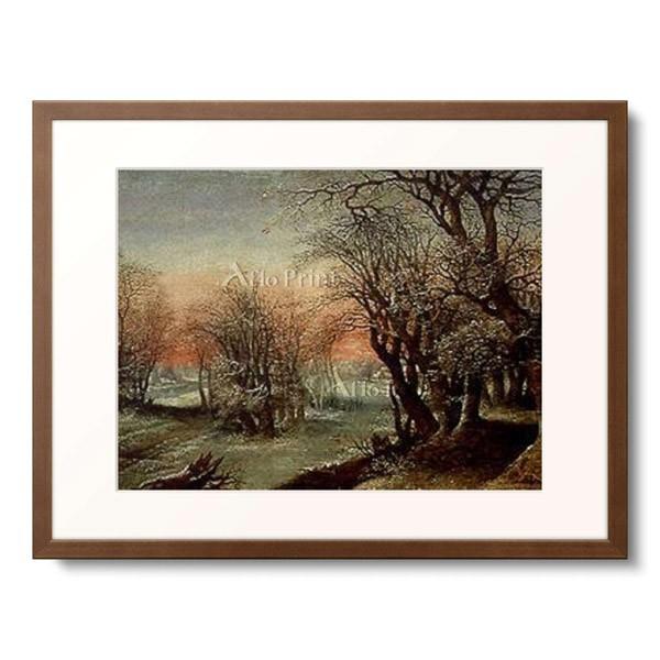 所蔵：ルーヴル美術館Artist:  Alsloot, Denis van,um1570-1626 Imagetitle:  Winterlandschaft. 1610. Dimensions:  36 x 47 cm Medium:  ...